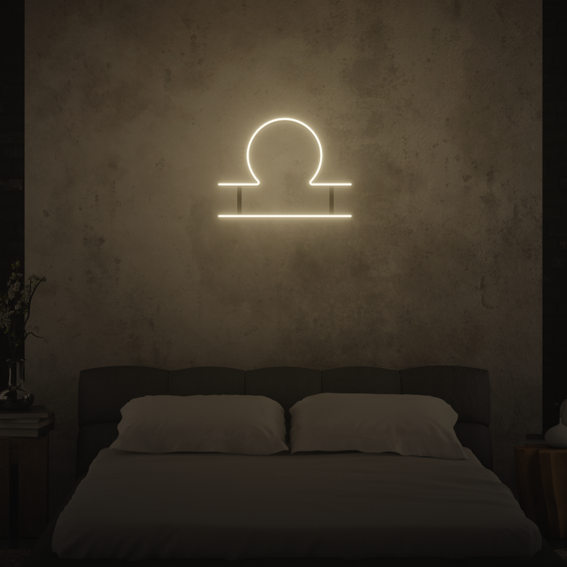 LIBRA ZODIAC 3D PRINTED CUSTOM NEON SIGN – Neonverses