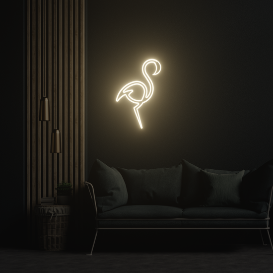 FLAMINGO 3D PRINTED CUSTOM NEON SIGN – Neonverses