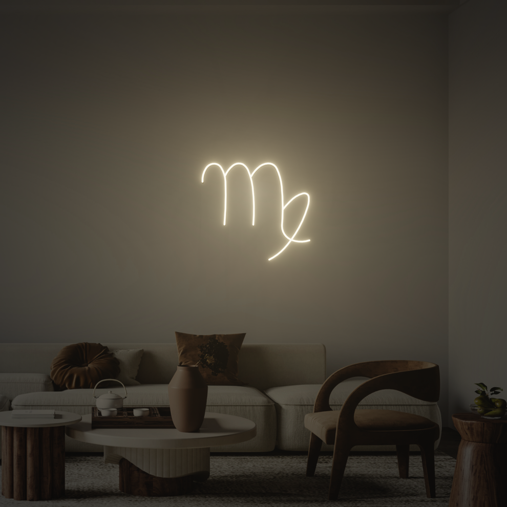 VIRGO ZODIAC 3D PRINTED CUSTOM NEON SIGN – Neonverses