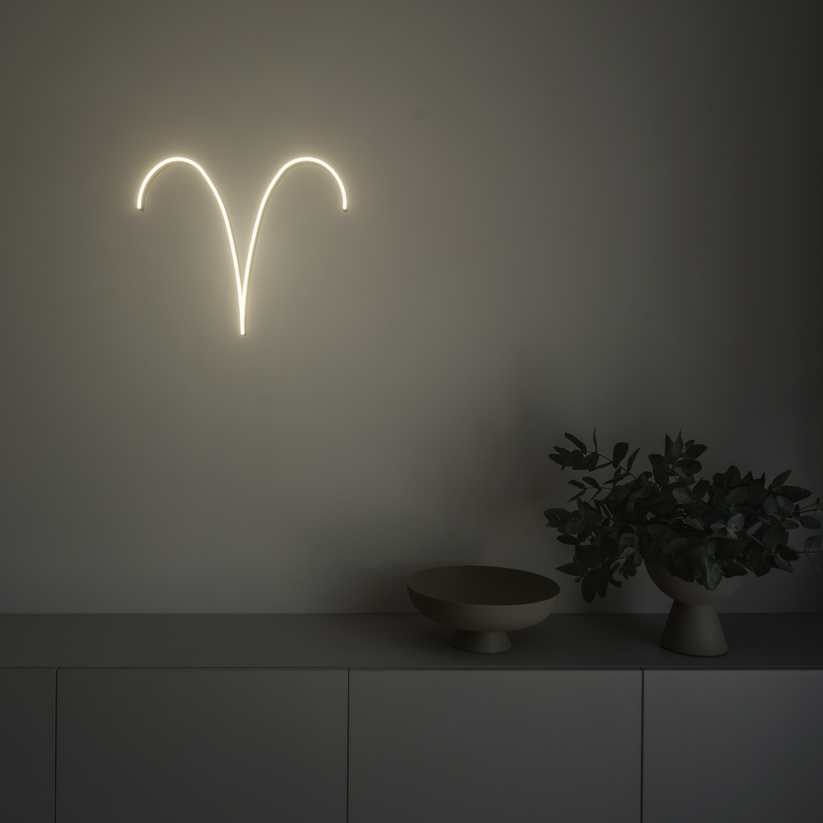 ARIES ZODIAC 3D PRINTED CUSTOM NEON SIGN – Neonverses
