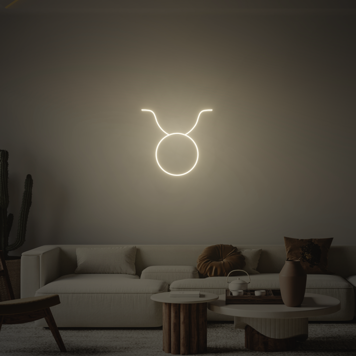 TAURUS ZODIAC 3D PRINTED CUSTOM NEON SIGN – Neonverses